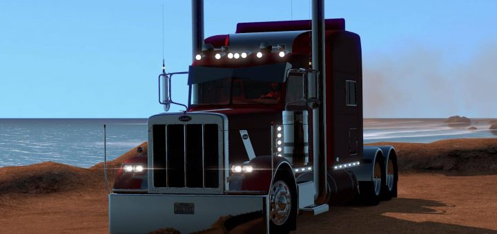 Haterbilt v1.5.1 389 viper2 edit Truck | American Truck Simulator Mod