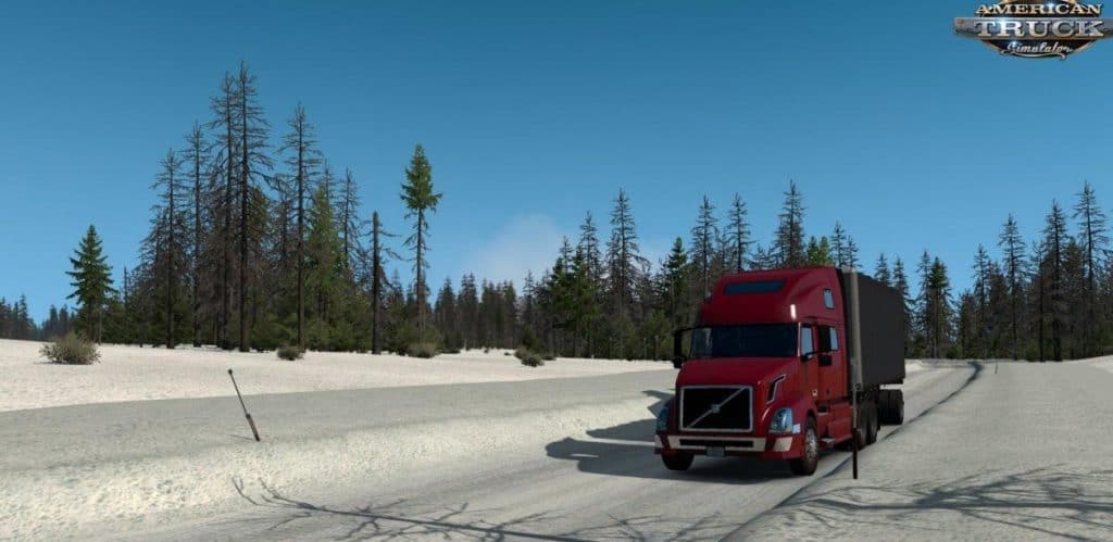 Alaska Ice Road Map 1.38.x for ATS v4.0 | American Truck Simulator Mod