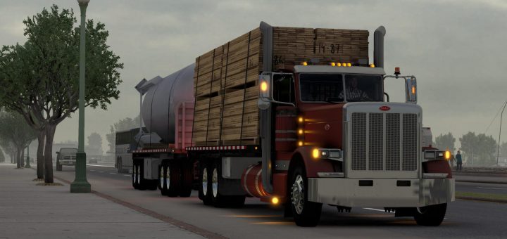 Project 3XX Heavy Truck and Trailer Add-on Mod 1.36.x ATS - American ...