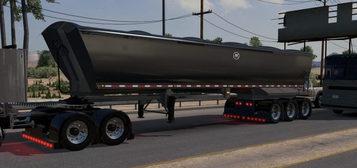 Manac Steel Flatbed Trailer v1.4 by Corby 1.43.x - American Truck ...