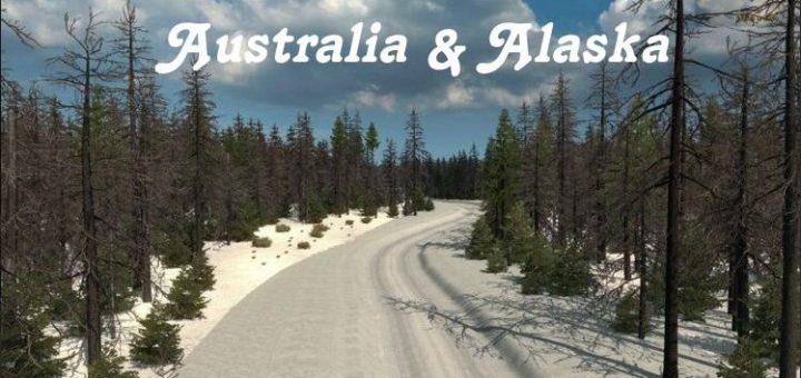 Australian Outback Map v1 - American Truck Simulator mod | ATS mod