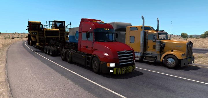 Starlit Sky Mod for ScreenShots ATS - American Truck Simulator mod ...