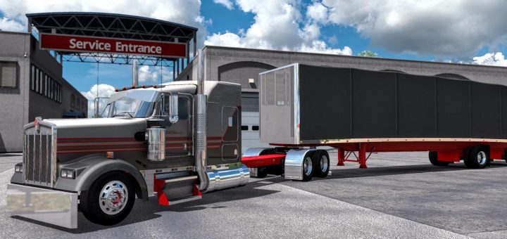 Freightliner FLD 120 Truck V1.2x - American Truck Simulator mod | ATS mod