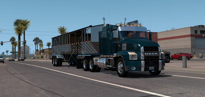 MFG MAC DUMP TRAILER 1.39 - 1.40 - American Truck Simulator mod | ATS mod