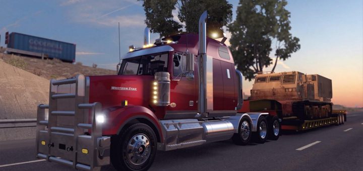 KENWORTH T610 Truck 1.37.x - American Truck Simulator mod | ATS mod