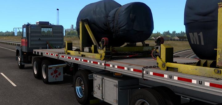 TSA DROP TRAILERS V1.3.6 ATS - American Truck Simulator mod | ATS mod
