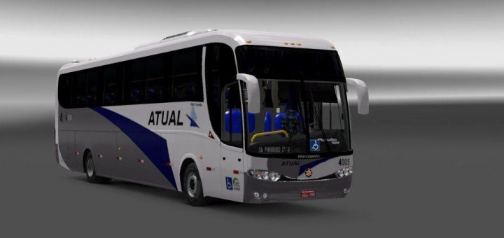 MCI J4500 + Interior v1.0 Bus (1.30.x) ATS - American Truck Simulator ...