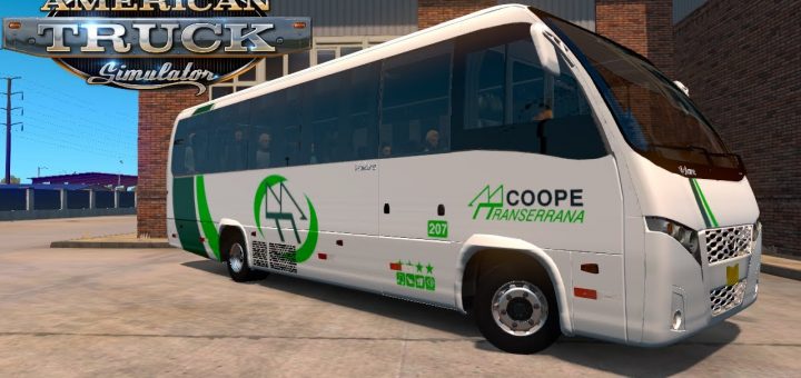 VOLVO 9800 BASICO ATS 1.36 v2.1 BUS MOD ATS - American Truck Simulator ...