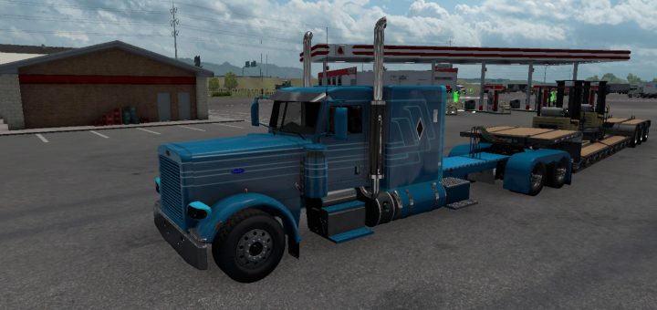CTTM Kenworth W900A Truck v1.0 - American Truck Simulator mod | ATS mod