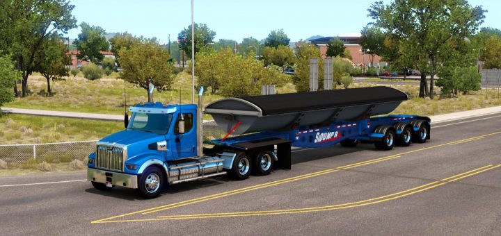 D-Tec 40ft. Container Trailer ATS 1.36 Mod ATS - American Truck ...