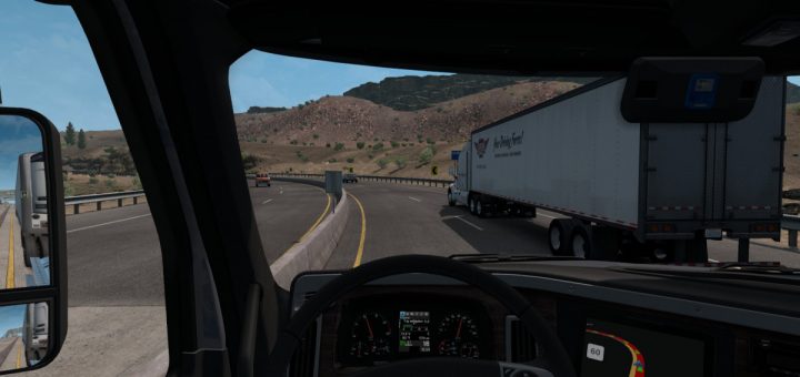 AI EXCAVATOR TRAFFIC 1.0.0 MOD - American Truck Simulator mod | ATS mod