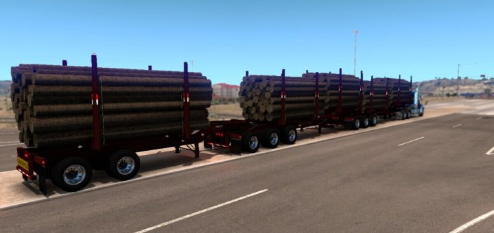 Custom great dane reefer Trailer - American Truck Simulator mod | ATS mod