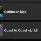Caribbean Map v1.0.2 for ATS 1.39 | American Truck Simulator Mod