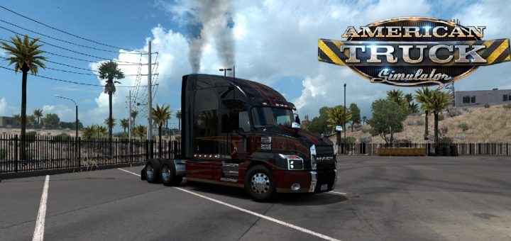 EXHAUST SMOKE V2.6 MOD - American Truck Simulator mod | ATS mod