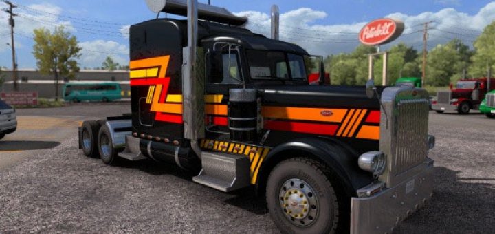 Peterbilt 389 Low Life skin Mod - American Truck Simulator mod | ATS mod