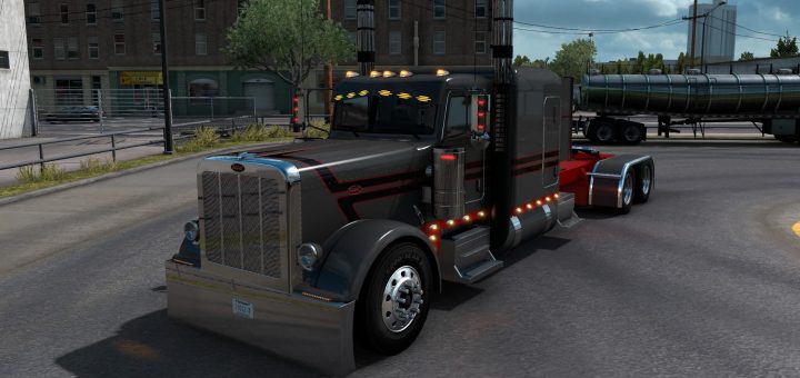Freightliner FLD 120 Flat Top Truck ATS - American Truck Simulator mod ...