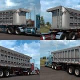 BENSON END-DUMP Trailer 1.39 v1.1 | American Truck Simulator Mod