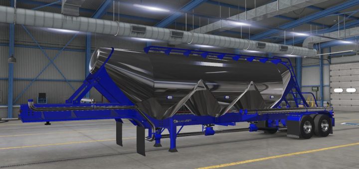 Trailer Trail King Quarter Frame End Dump v1.0 1.35.x Mod ATS ...