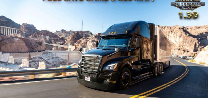 ATS Full Save Game for 1.41 NO DLC | American Truck Simulator Mod