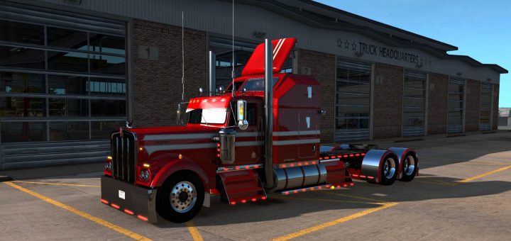 Peterbilt 377 Truck - American Truck Simulator mod | ATS mod