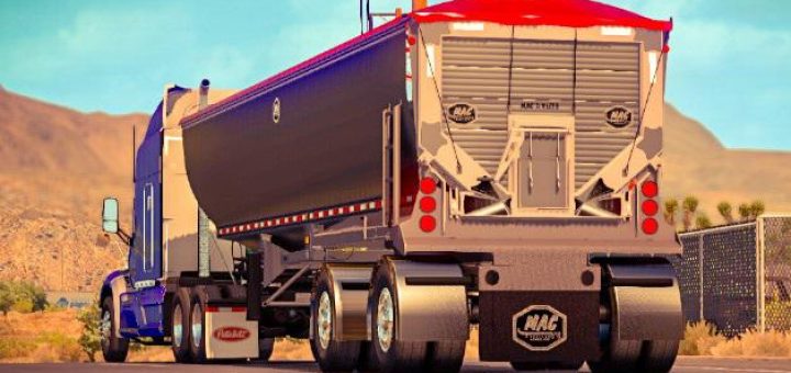 Mac simizer dump trailer fixed 1.38 - American Truck Simulator mod ...
