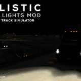Realistic Vehicle Lights Mod v6.1 for ATS | American Truck Simulator Mod