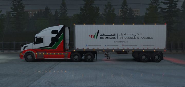 Formula 1 standalone trailer Mod | American Truck Simulator Mod