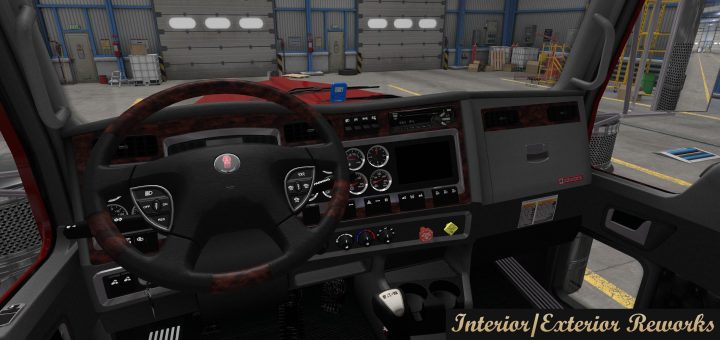 Peterbilt 579 Interior/Exterior Rework mod - American Truck Simulator ...