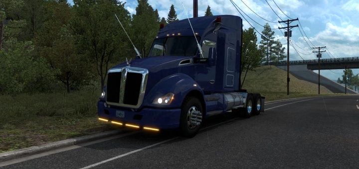 KENWORTH T600 SHANEKE EDIT 1.35 - American Truck Simulator mod | ATS mod