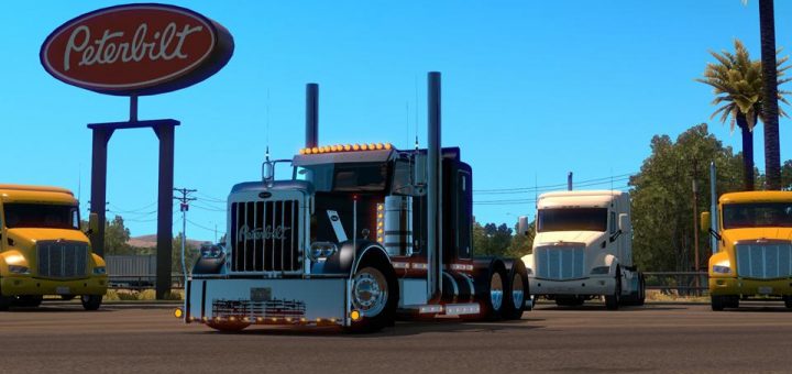 Haterbilt v1.5.1 389 viper2 edit Truck | American Truck Simulator Mod