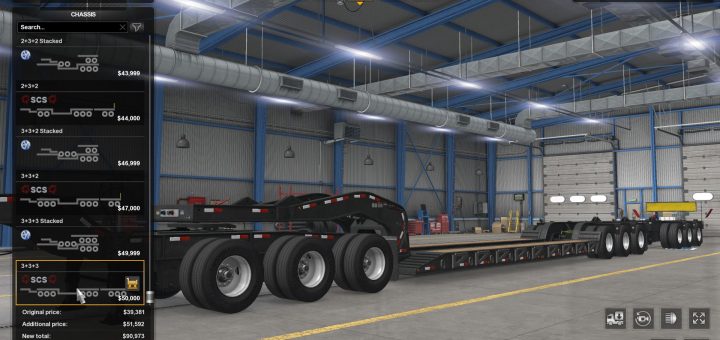 Rusty SCS Box Trailer v1.0 - American Truck Simulator mod | ATS mod