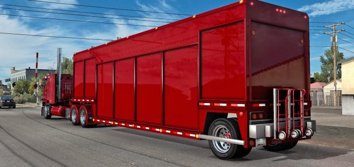 Custom great dane reefer Trailer - American Truck Simulator mod | ATS mod