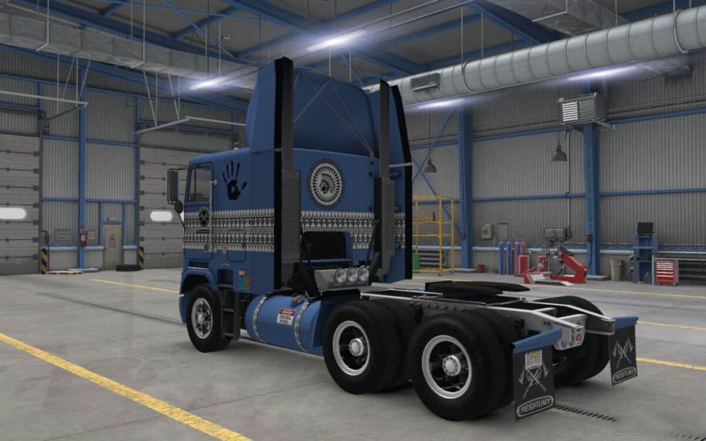 Cherokee Chief skin for Freightliner FLB (1) - American Truck Simulator ...