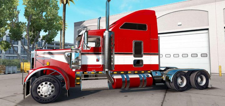 Custom Kenworth W900b v1.53 | American Truck Simulator Mod