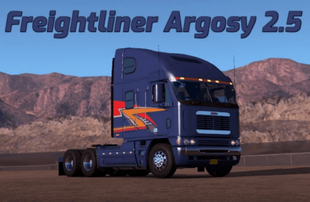 Freightliner Argosy Truck v2.7 ATS 1.40.x | American Truck Simulator Mod