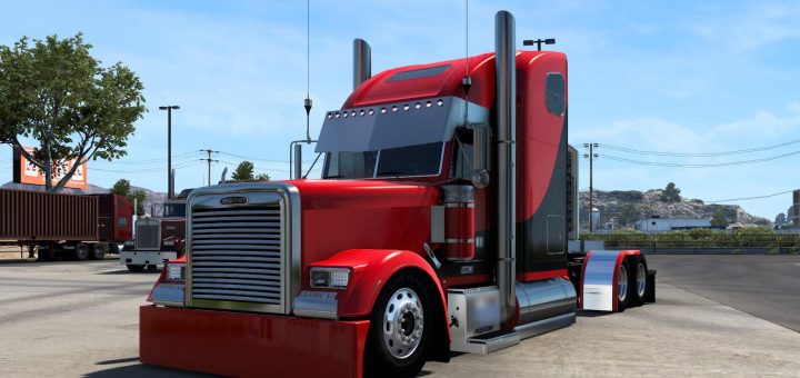 FREIGHTLINER FLC FLATTOP - American Truck Simulator mod | ATS mod