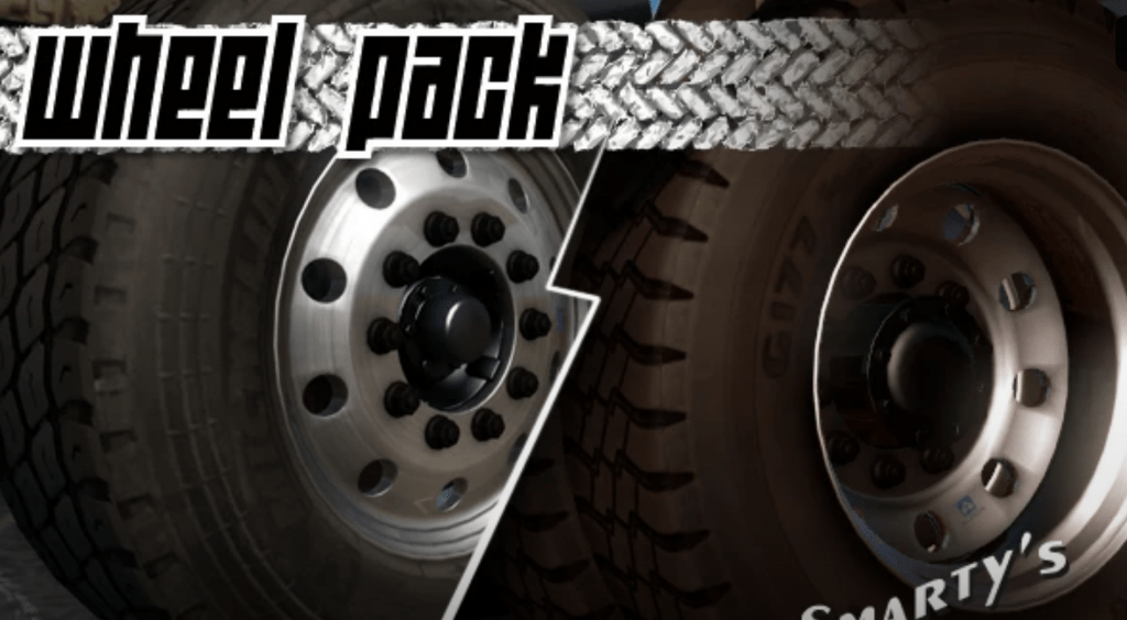 Smarty's Wheel Pack v1.6 1.40 | American Truck Simulator Mod