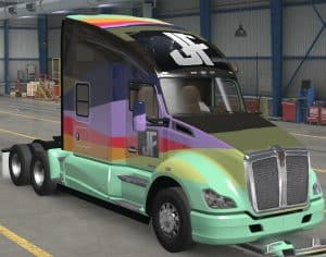 Jeff Favignano Custom Logo Waves (2) - American Truck Simulator mod ...