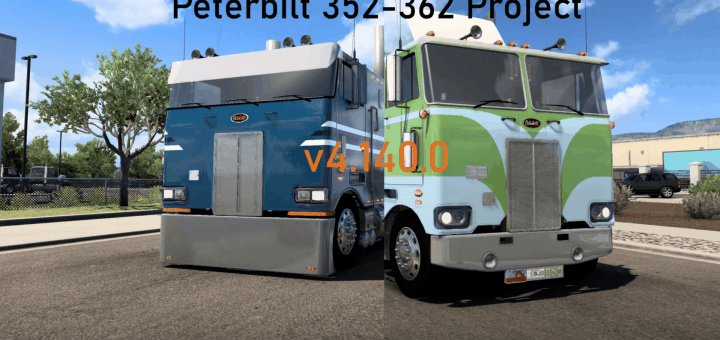 PETERBILT 389 MODIFIED V2.3.3 1.45 - American Truck Simulator mod | ATS mod