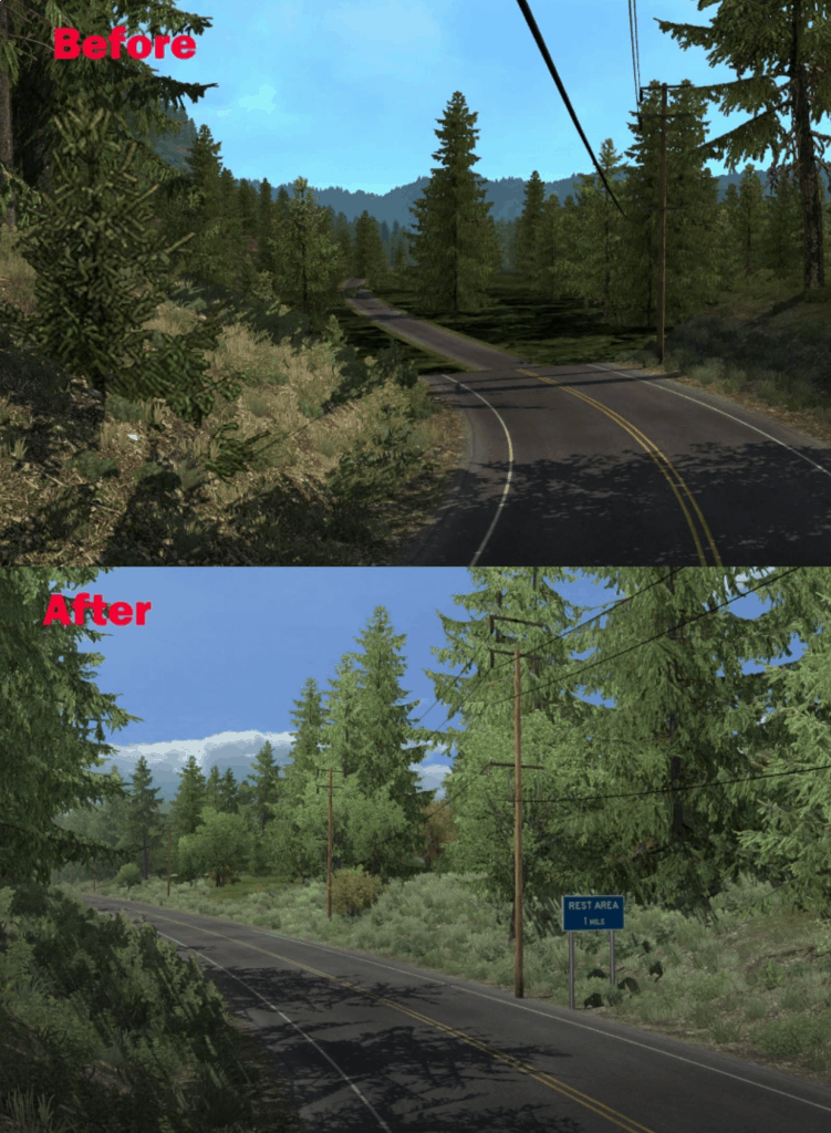 SCS map improvements v1.1.260 1 (2) - American Truck Simulator mod ...