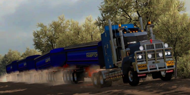 Australia Outback Map v1.0 1 (1) - American Truck Simulator mod | ATS mod