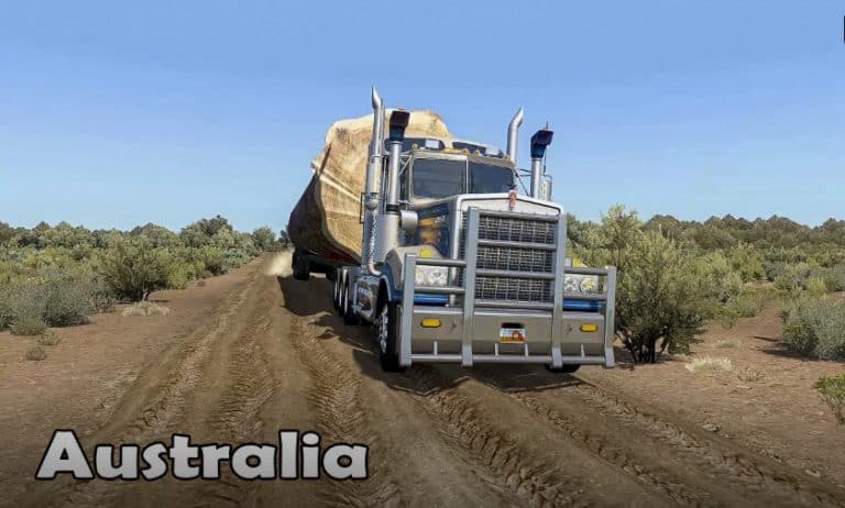 Australia Outback Map v1.0 1.40 | American Truck Simulator Mod