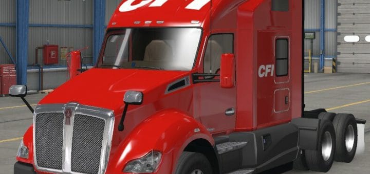Peterbilt Retro Skin Mod - American Truck Simulator mod | ATS mod
