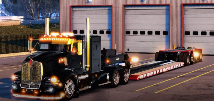 Kenworth T880 Truck v1.12 - American Truck Simulator mod | ATS mod