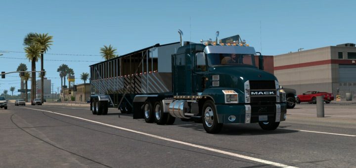Indian Motorcycle Box Trailer mod - American Truck Simulator mod | ATS mod