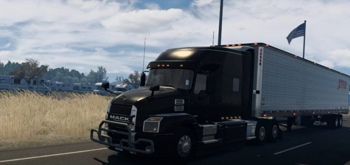 MACK RD400 1.36 TRUCK - American Truck Simulator mod | ATS mod