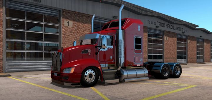 Kenworth T880 Truck fix v1.7 1.36 - American Truck Simulator mod | ATS mod