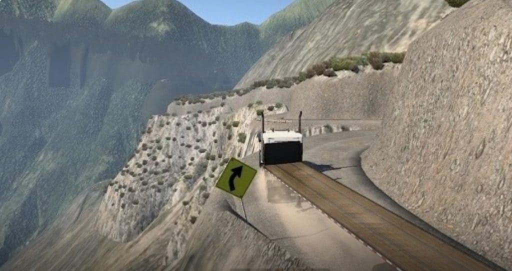 Map Mountain Roads v1.0 beta 1 (3) - American Truck Simulator mod | ATS mod
