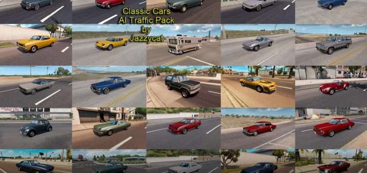 Mexican Traffic Pack by Jazzycat v2.4.1 - American Truck Simulator mod ...