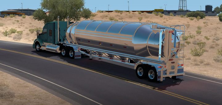 Ownable Ti-Brook Scrap Tipper Trailer 1.39.x - American Truck Simulator ...